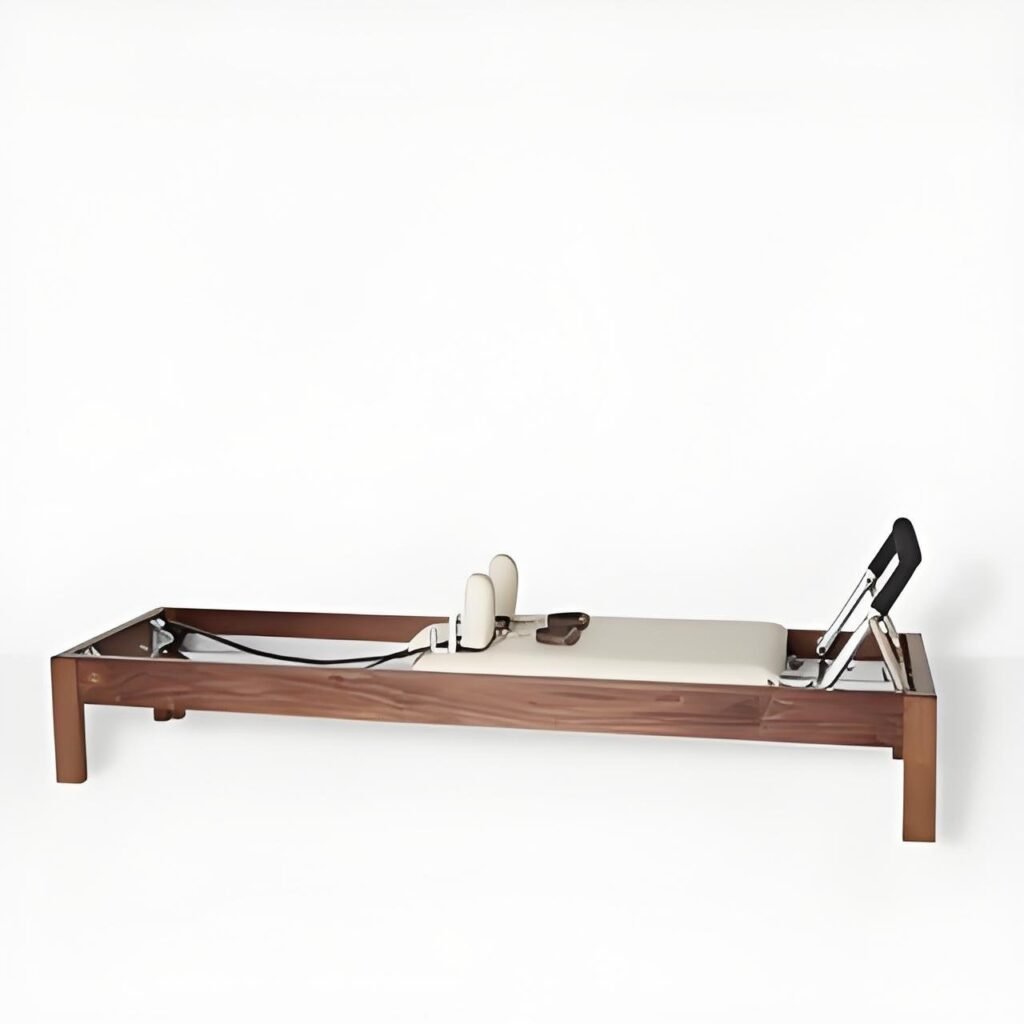 classic solid walnut reformer - Cutlasso Pilates Equipment Manufacturers